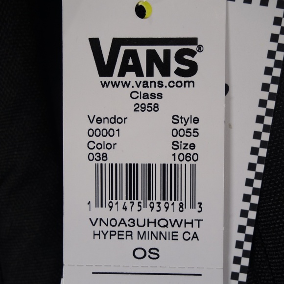 Vans | Accessories | Vans X Disney Mickey And Minnie Mouse Backpack ...